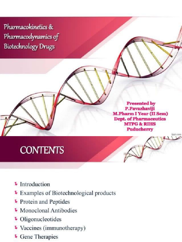 Pharmacokinetics & Pharmacodynamics | PDF