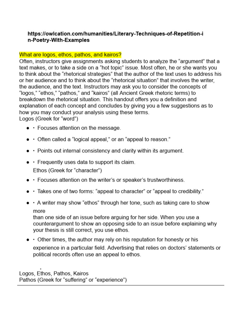 Persuasive and Propaganda Techniques | PDF | Logos | Rhetoric