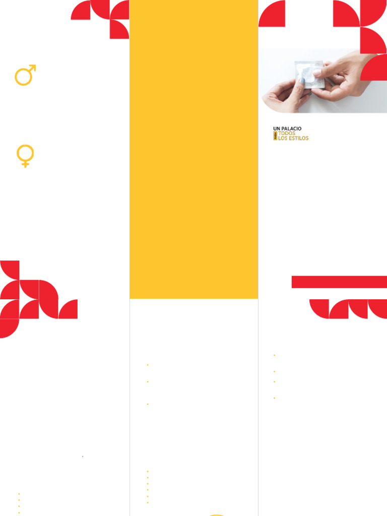 02 - Triptico de Prevencion de ITS | PDF | Condón | Infección transmitida sexualmente