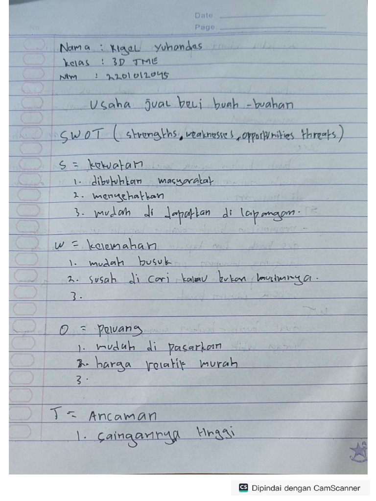 Rigel Yuhandes, Nim 2201012045 | PDF