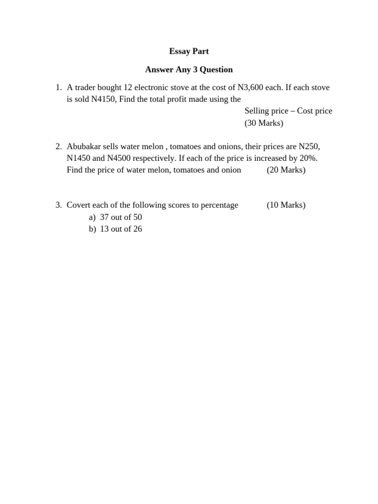 JSS2 Third Term | PDF