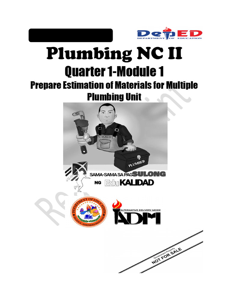 Plumbing Material Estimation Guide | PDF | Pipe (Fluid Conveyance ...