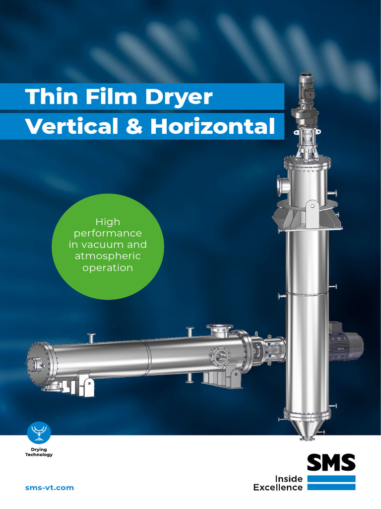 SMS-ALL-211 - Flyer Thin Film Dryer - Web | PDF