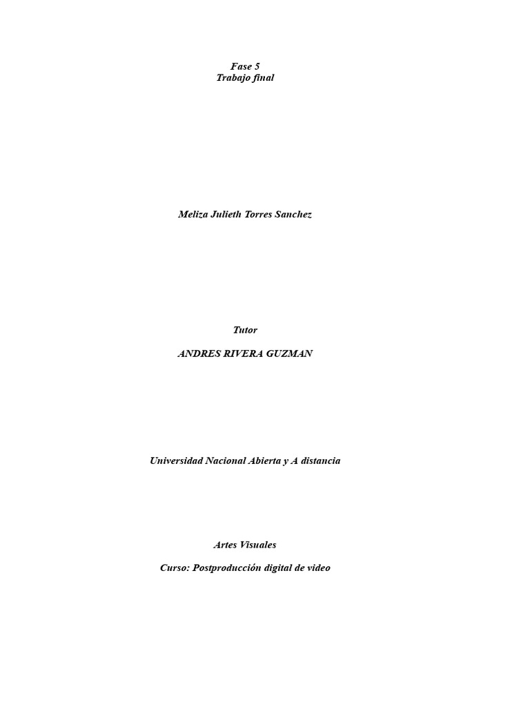 Trabajo Final 5 | PDF