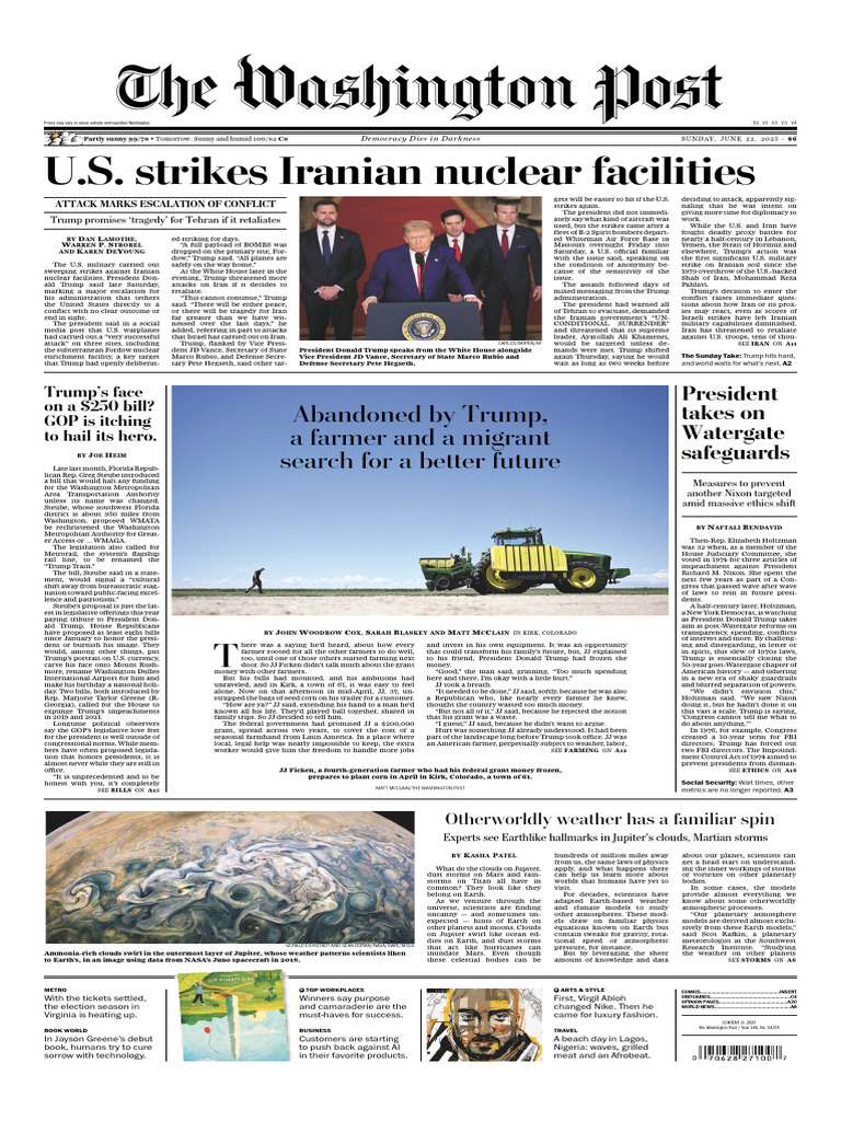 U.S. Strikes Iranian Nuclear Sites | PDF | George W. Bush | American ...