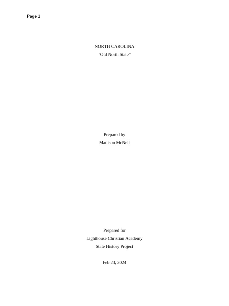 State History Research Project | PDF