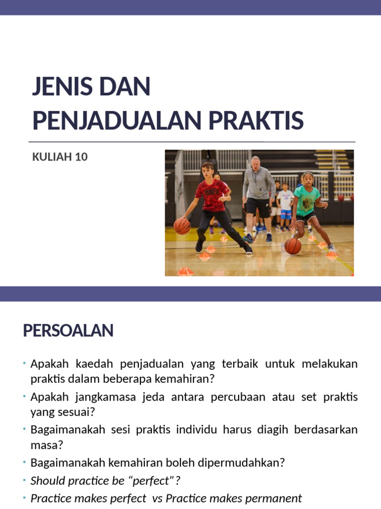Kuliah 10 Jenis Dan Penjadualan Praktis | PDF