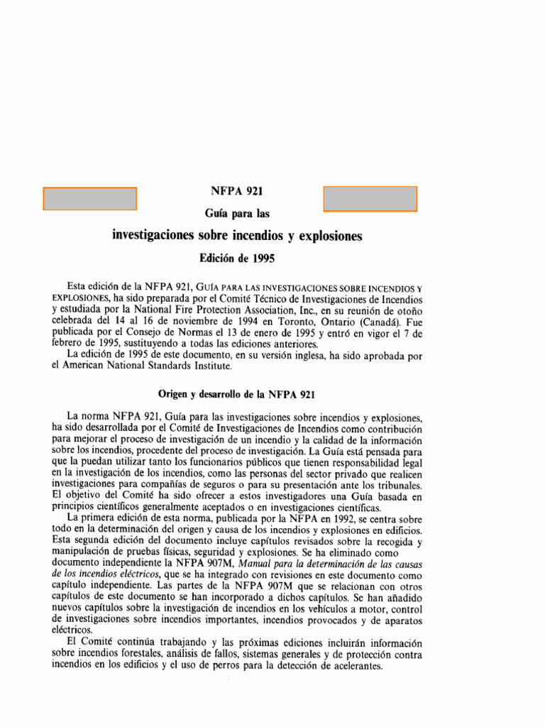 Guia Incendio NFPA 921 | PDF