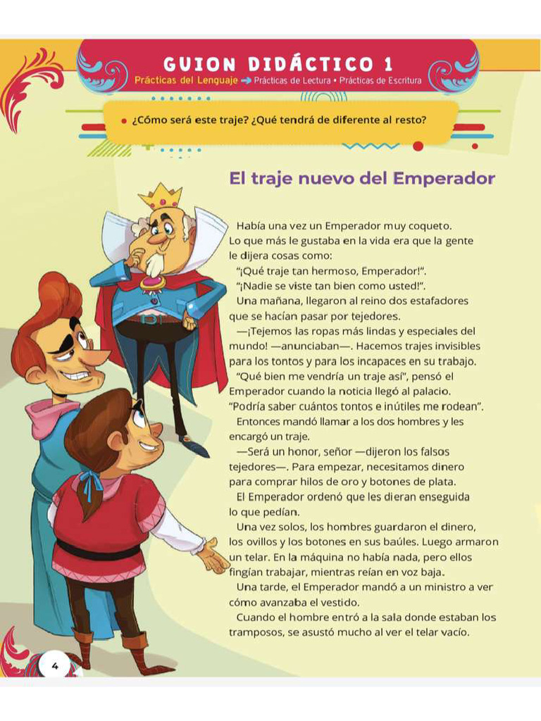 El Traje Nuevo Del Emperador - Color Definitivo | PDF