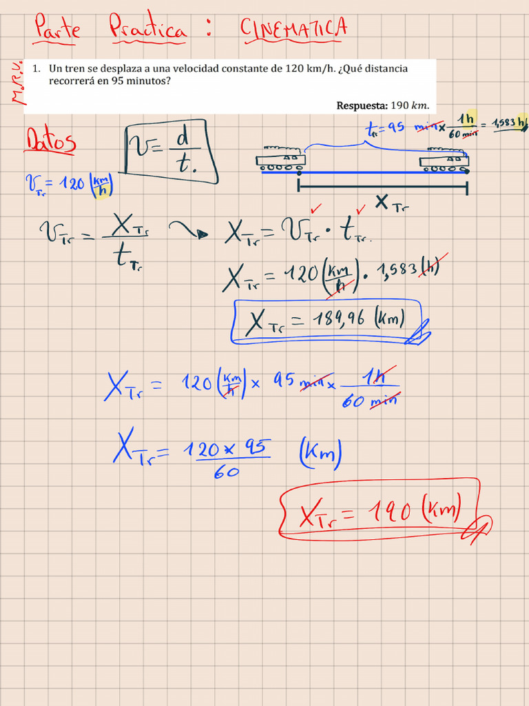 Avance TEMA 3 CINEMÁTICA | PDF