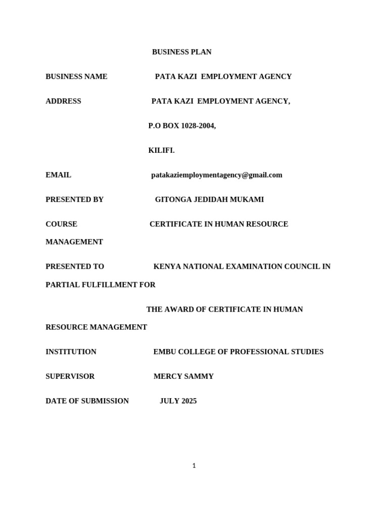 Gitonga Jedidah Mukami | PDF | Expense | Pricing