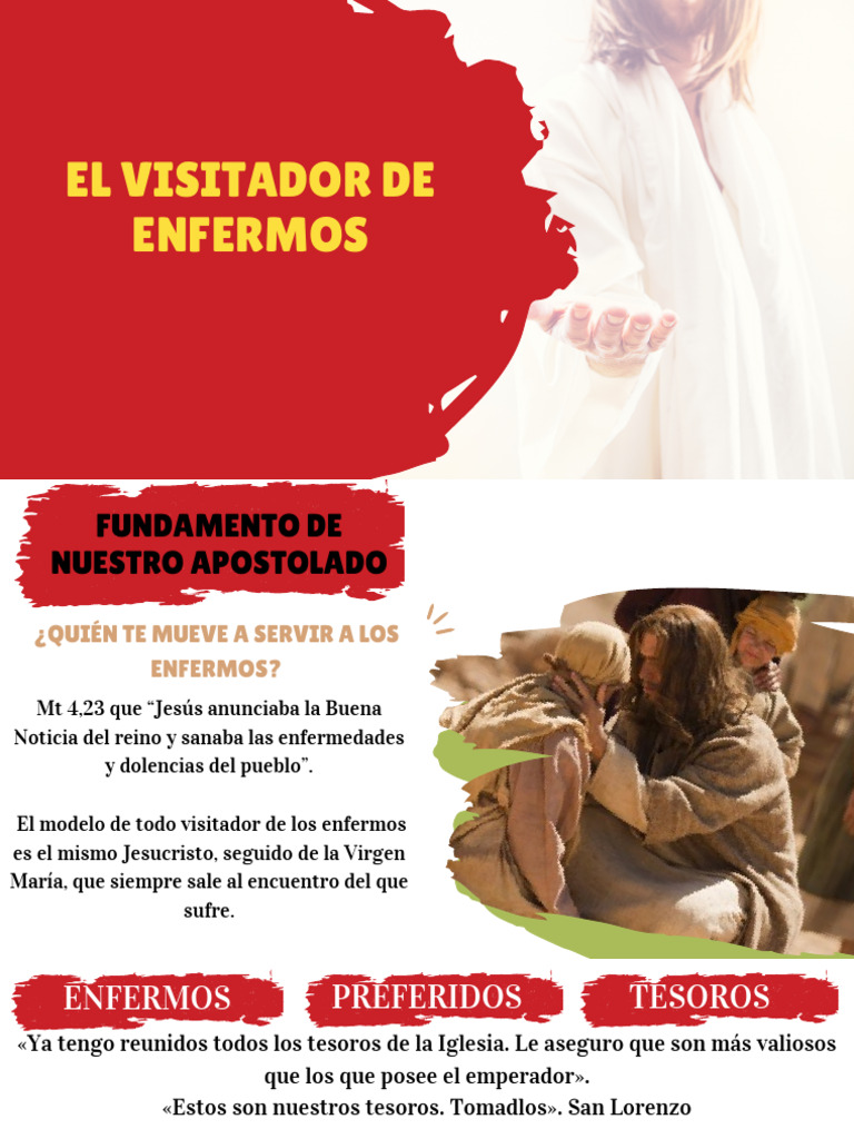 Visitador de Enfermos: Apostolado y Fe | PDF | María, madre de Jesús ...