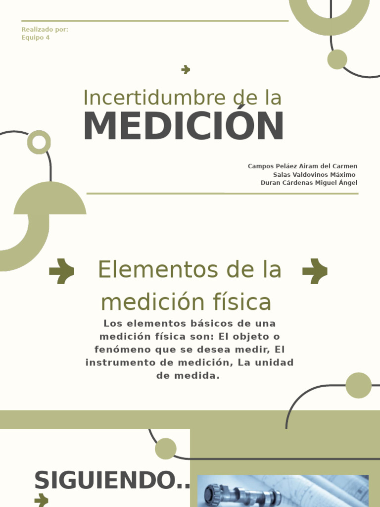 Equipo4 Acti | PDF | Medición | Metrología