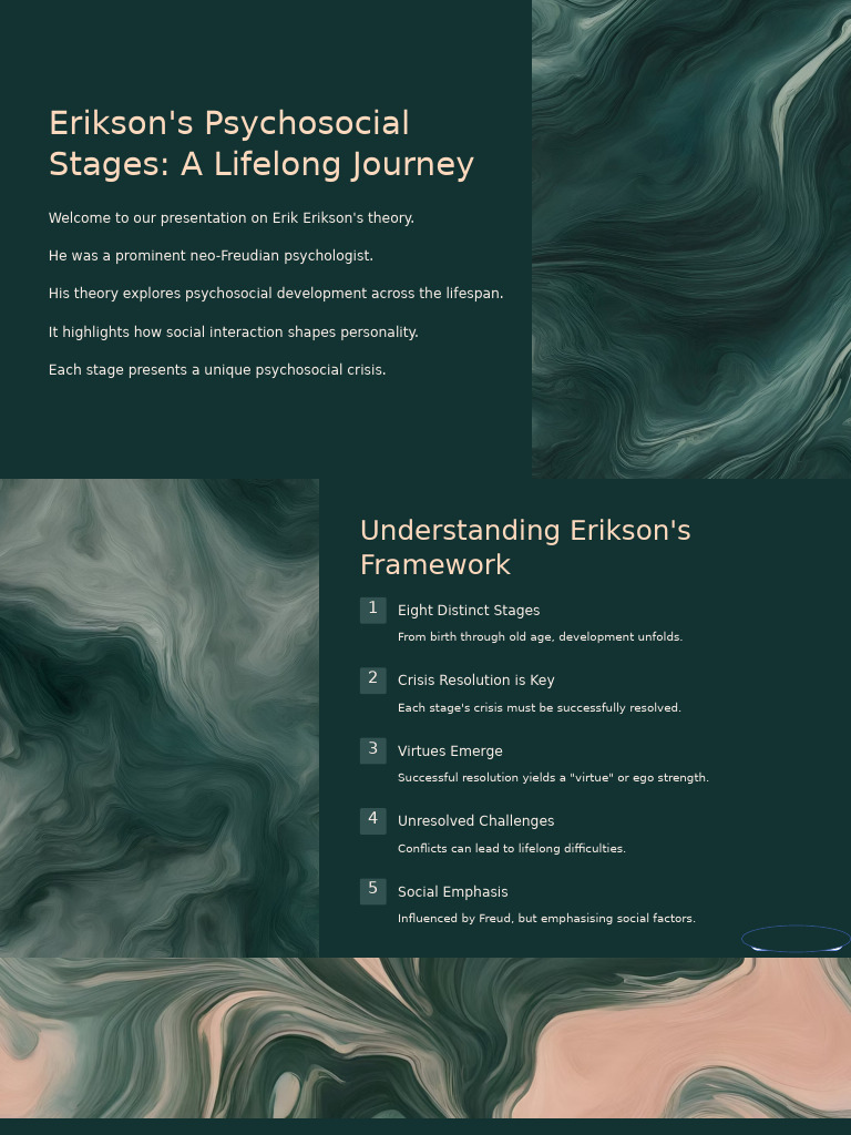 Eriksons Psychosocial Stages A Lifelong Journey | PDF | Psychology ...