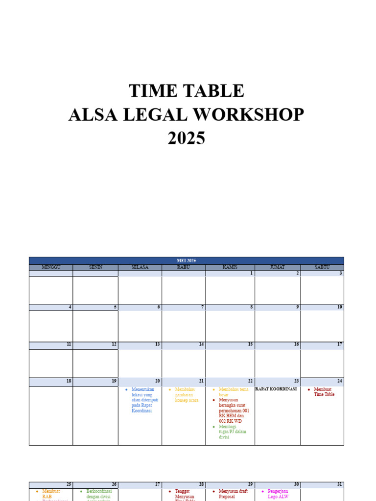 TIME TABLE 2025.docx-4 | PDF