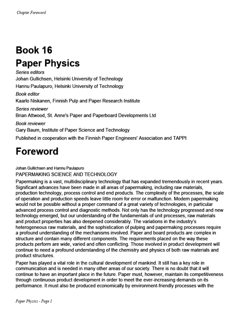 16 - Pape Physics | PDF | Porosity | Paper