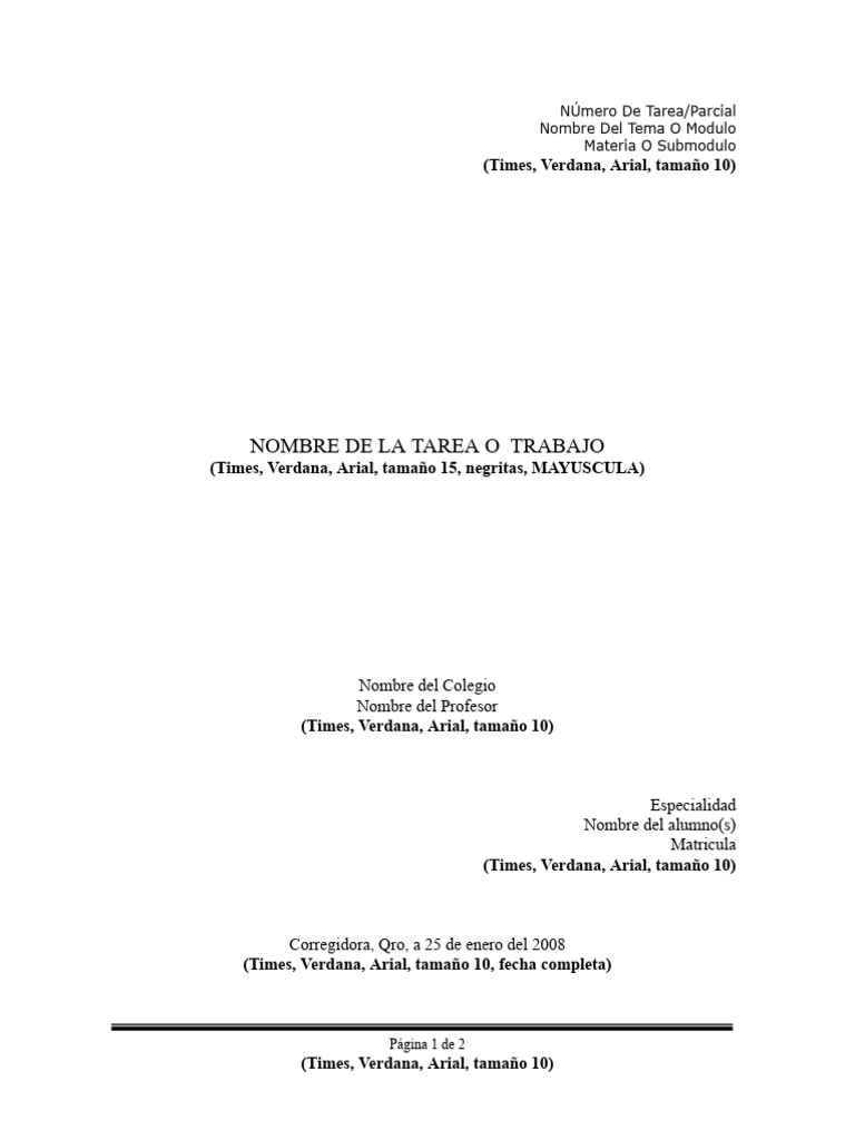 Formato Tarea2 | PDF
