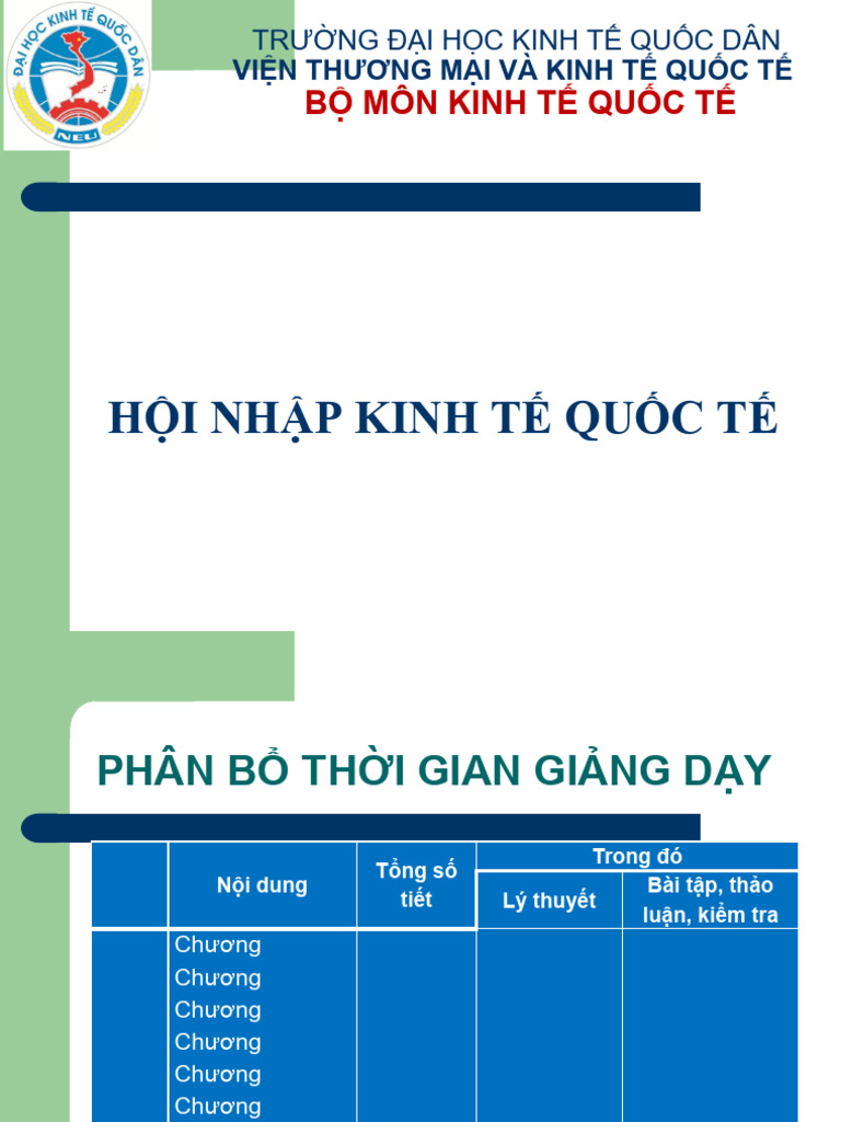 Tmkq1107 - Slides - hội Nhập Ktqt | PDF
