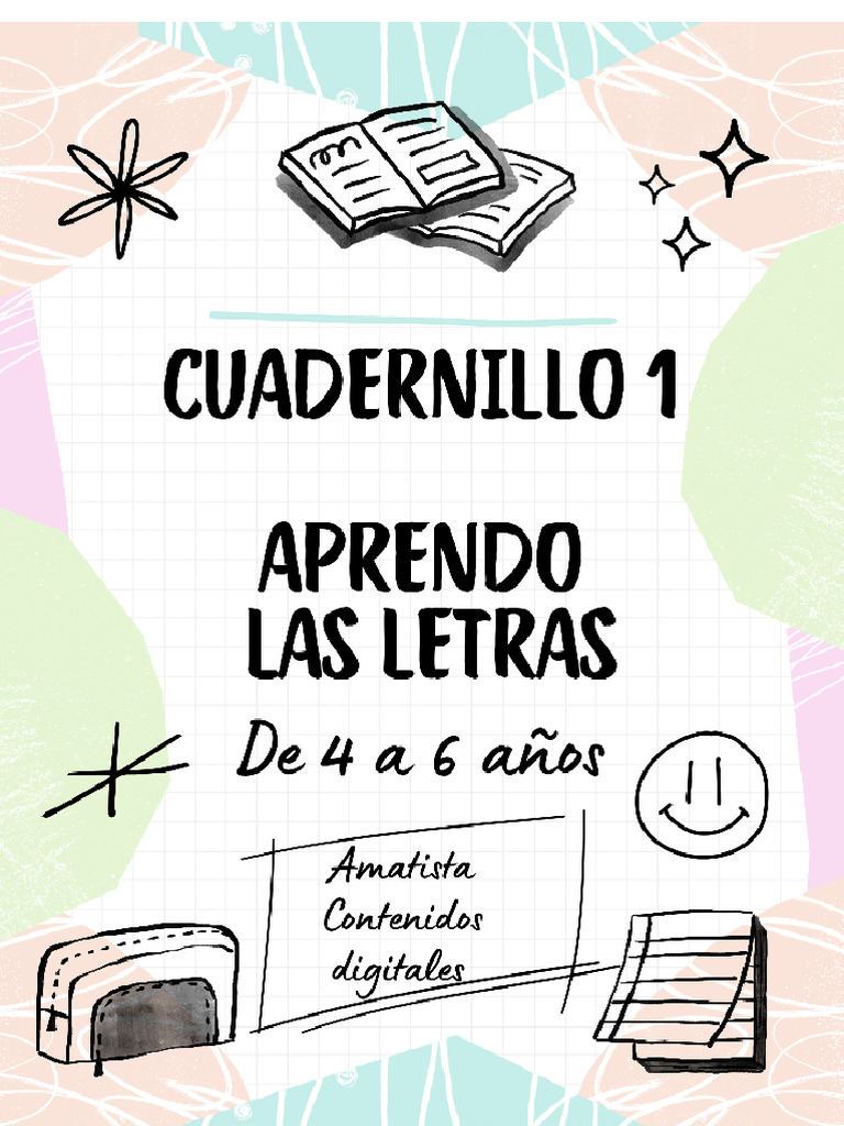 1 Cuadernillo 1 Aprendo Las Letras | PDF