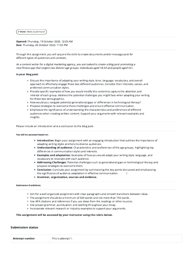 ENGL 1102-01 - AY2024-T1 - Learning Journal Unit 7 - Home | PDF | Physical Fitness | Motivation