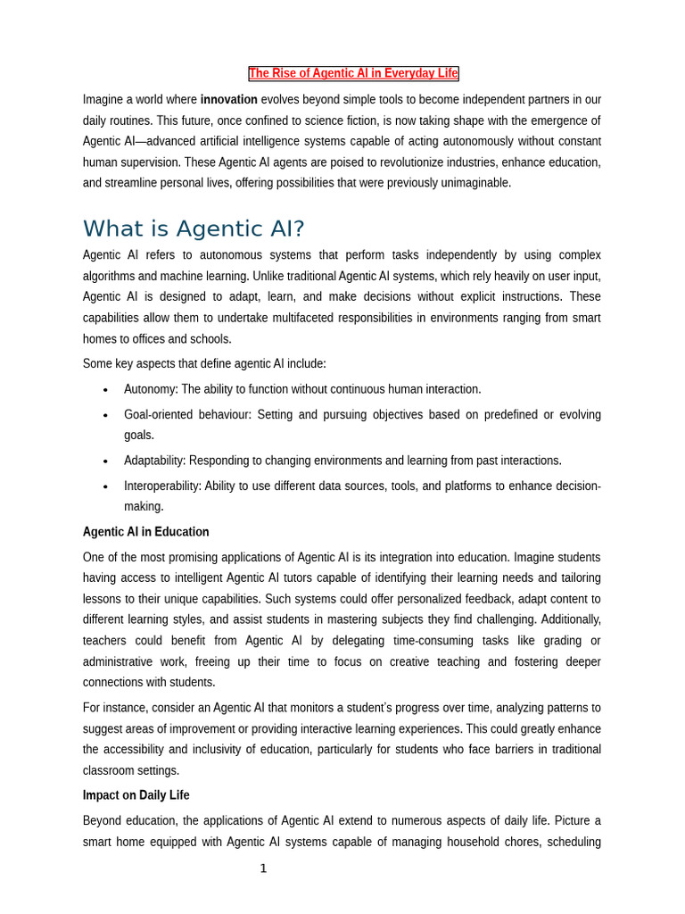 Q2 - The Rise of AI in Everyday Life | PDF | Artificial Intelligence ...