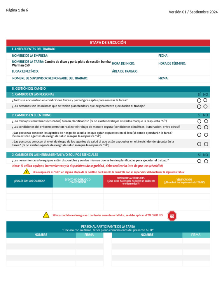 ARTP Cambio de Disco y Porta Plato de Succion Bomba Warman 650 - V0 | PDF