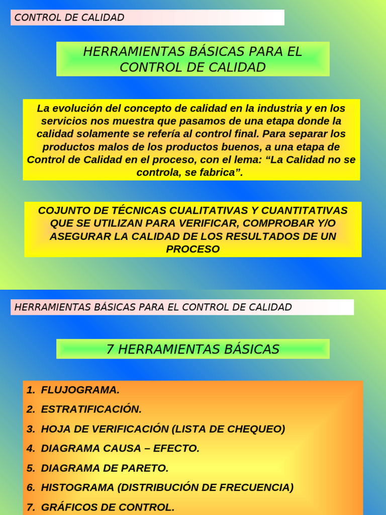 Control de Calidad Unidad II | PDF | Datos | Medición