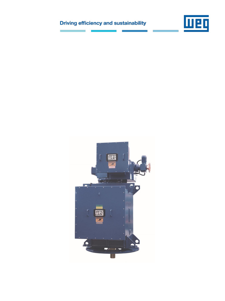 WEG Motores de Induccion Trifasicos de Alta y Baja Tension Rotor de ...