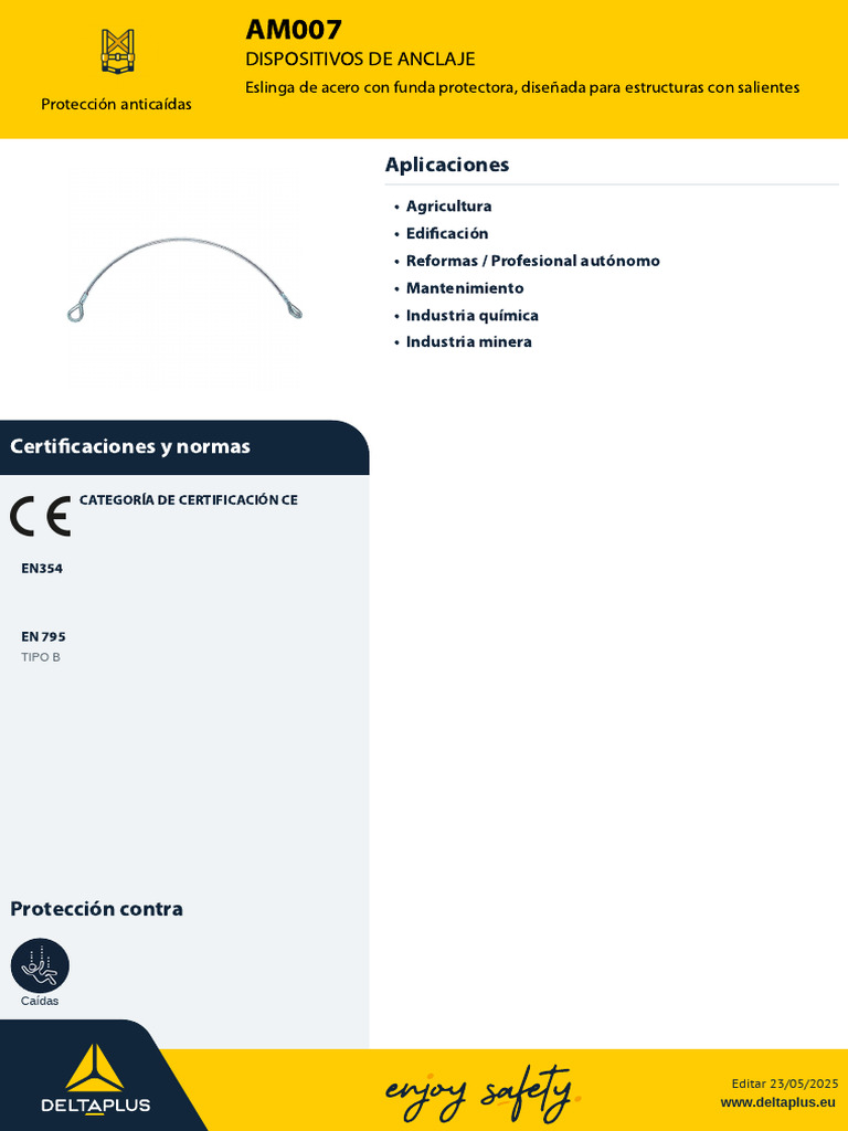 AM007 Technical-Sheet ES | PDF