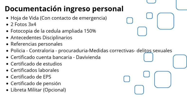 Lista Documentos | PDF