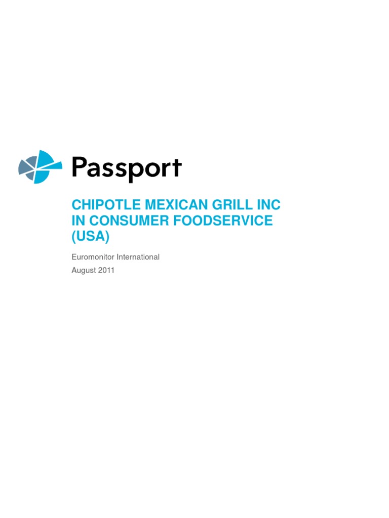 Chipotle | PDF | Chipotle Mexican Grill | Supply Chain