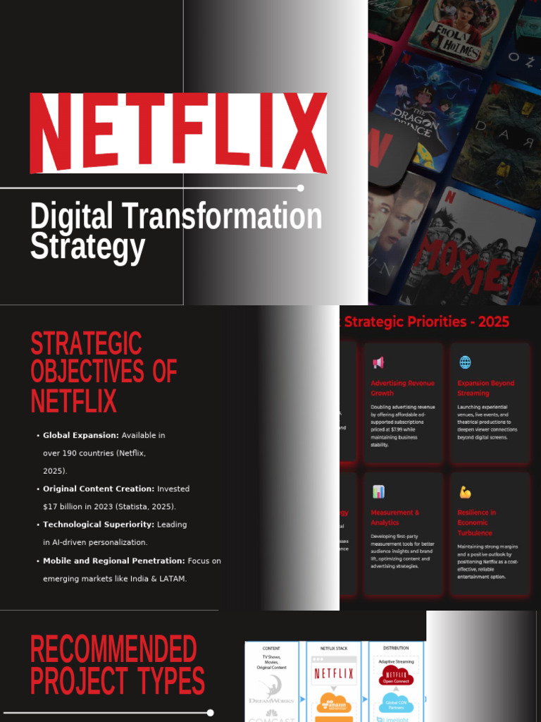 Netflixs Digital Transformation Strategy | PDF | Agile Software ...