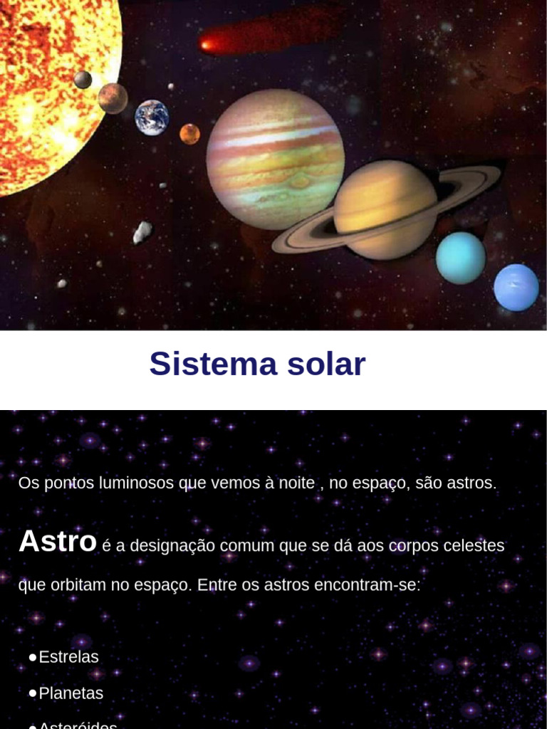Sistema Solar - LIARA | PDF | Sistema Solar | Lua