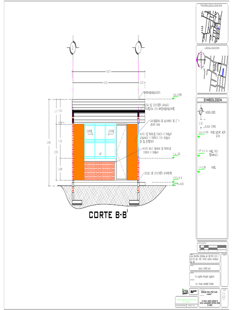 Aula Tipo Lazaro Cardenas-Arq 04 | PDF