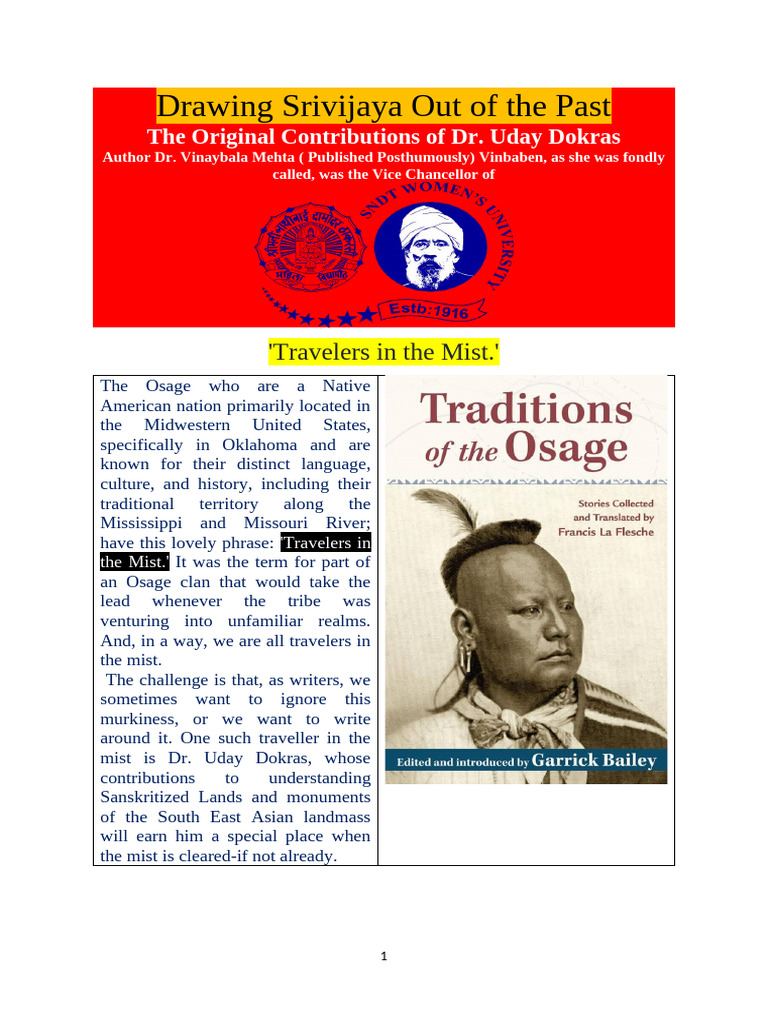 Rediscovering the Srivijaya Empire | PDF