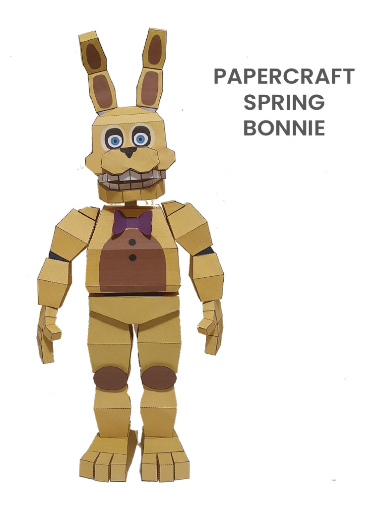 Papercraft Spring Bonnie A Color | PDF