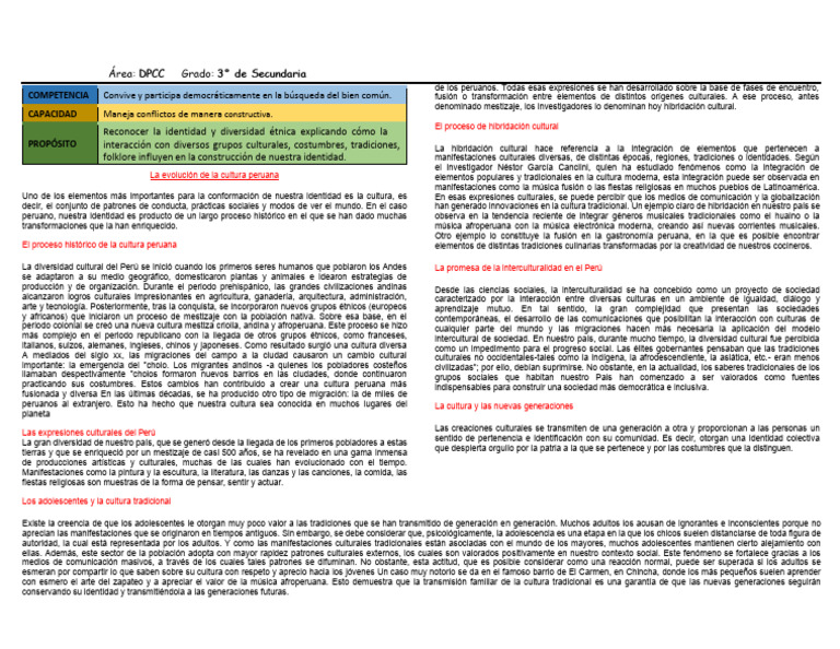 DPCC | PDF | Perú | Sociedad