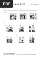 TRUE+WAY ASL Workbook Unit 3: Comprehensi On | PDF | Wellness