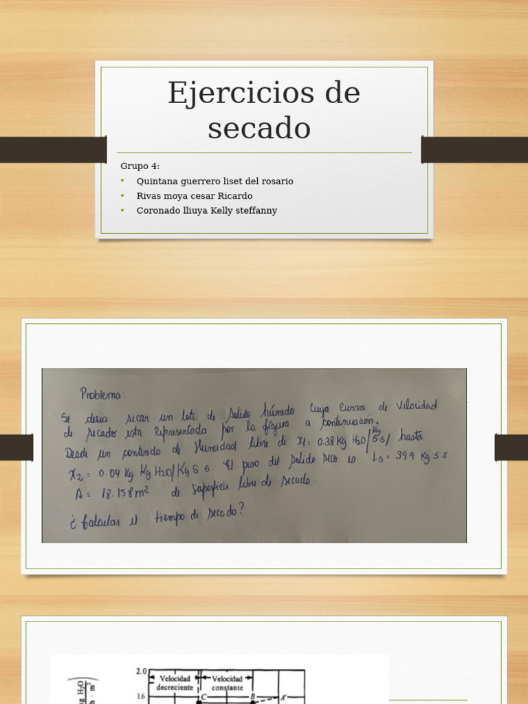 Ejercicios de Secado 2021 (1) INGENIERIA QUIMICA | PDF