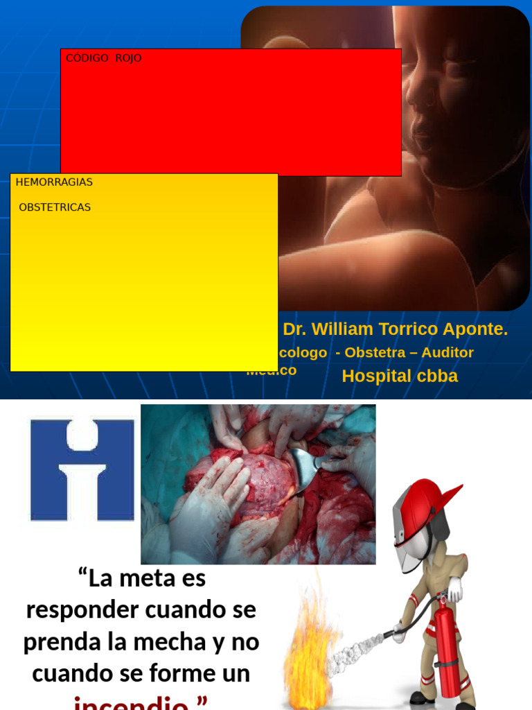 Protocolo de Código Rojo en Hemorragias Obstétricas | PDF | Choque ...