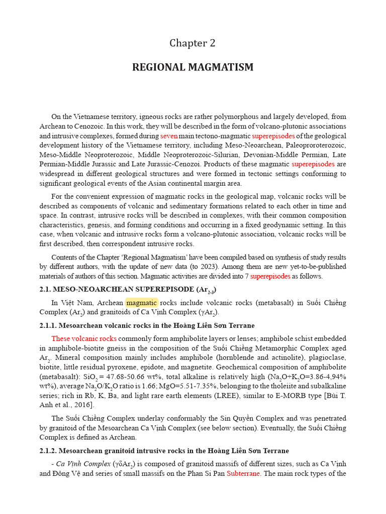 10-Chapter2_20_3_2024_Diachat Viet Nam | PDF | Granite | Igneous Rock