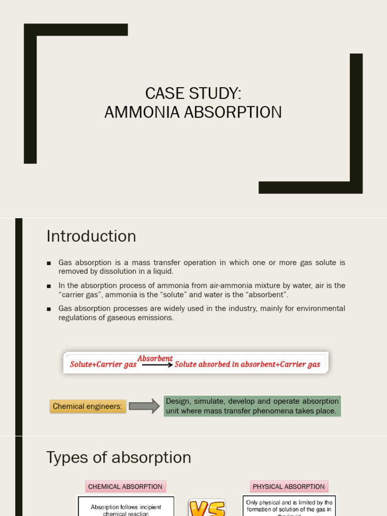Ammonia Absorption in Wetted Wall Column | PDF | Absorption (Chemistry ...