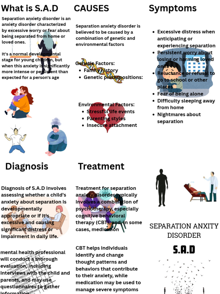 Understanding Separation Anxiety Disorder | PDF | Anxiety | Anxiety ...