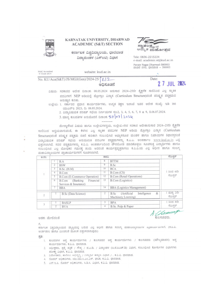 Botany B.SC 1 To 6th Sem Syllabus 2024-25 | PDF | Plant Stem ...