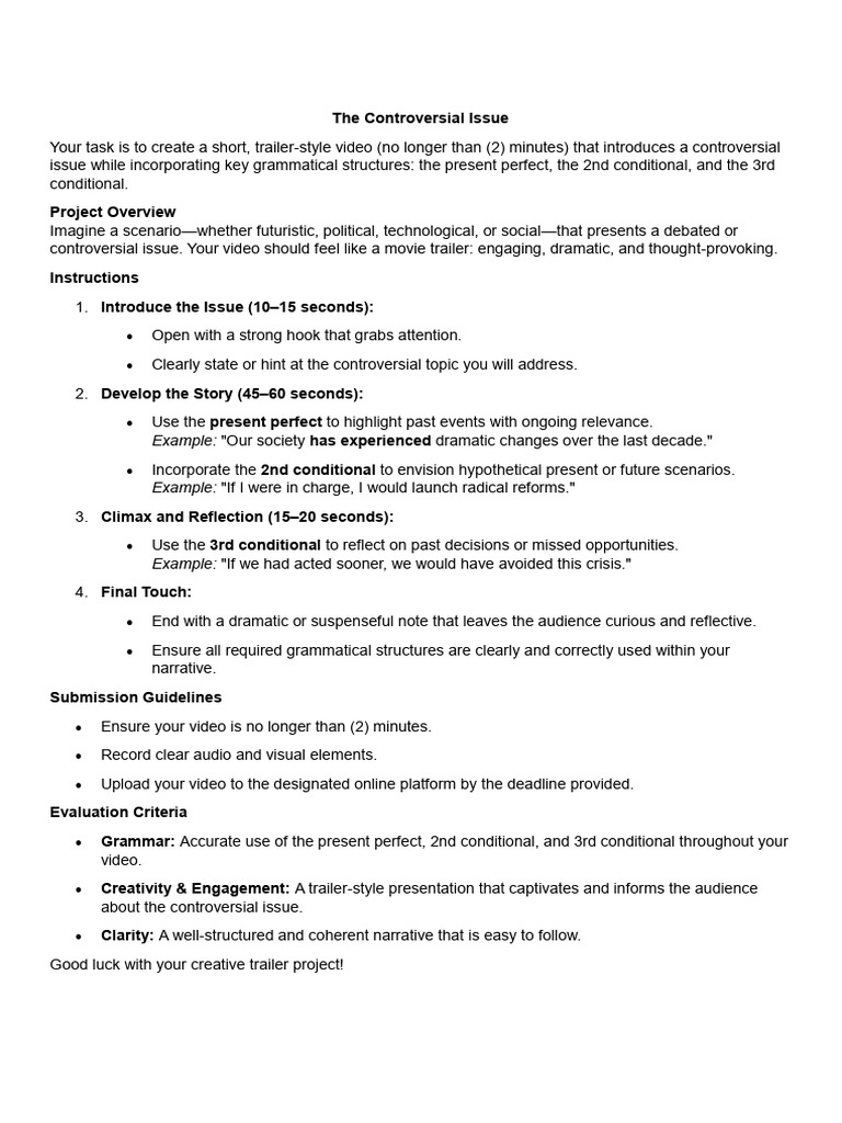 The Controversial Issu | PDF