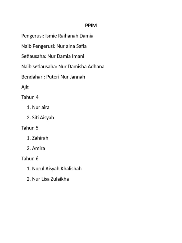 Ajk BBSM Pengakap Ppim | PDF