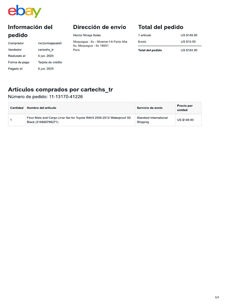 Documento Ebay | PDF