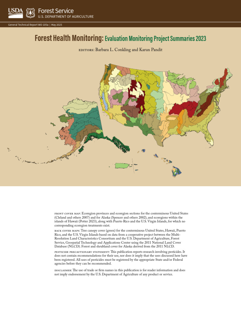 Us Forresty Health Monitoringfhm em 2023 Web | PDF | Spruce | Trees