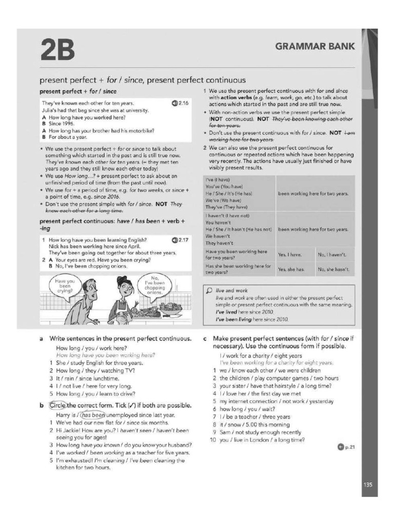 Grammar Bank 2 B | PDF