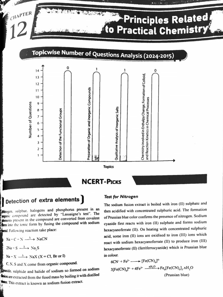 Principles of Practical Chemistry | PDF
